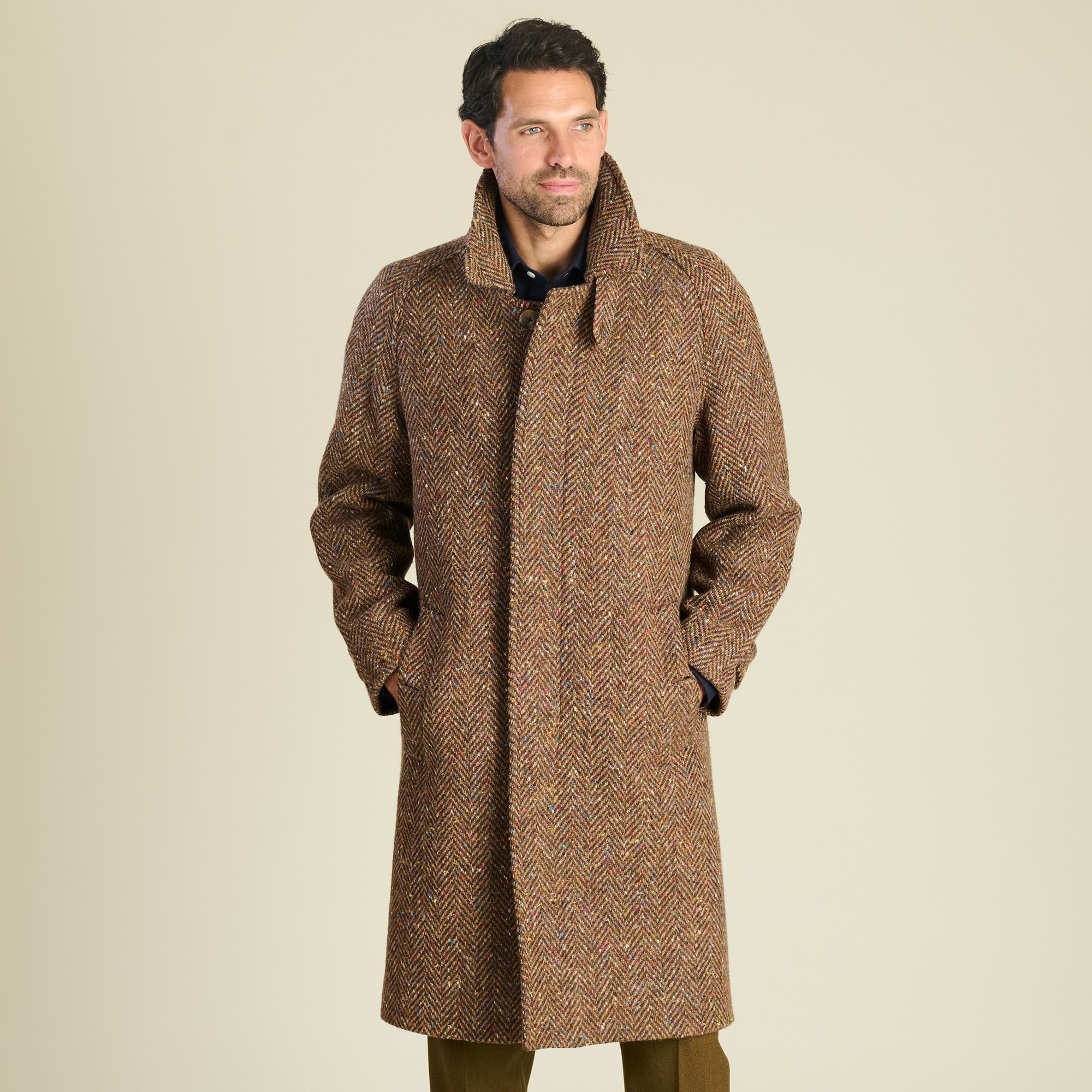 Mens | Chestnut | Wool | Coat