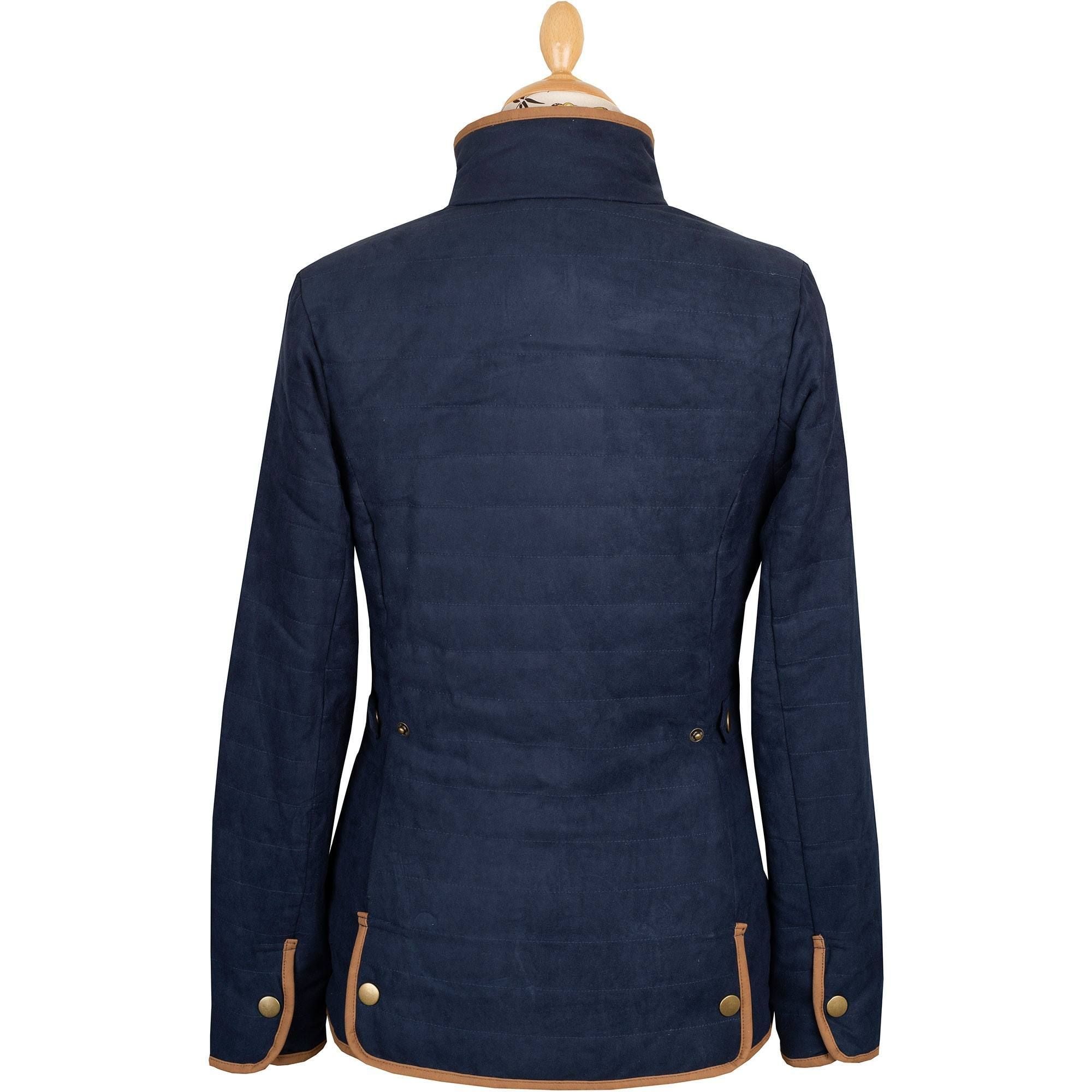 Navy Quilted Classic Jacket | Cordings