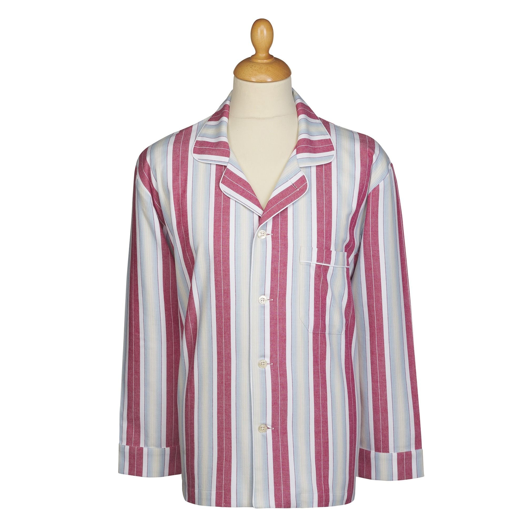 Red Striped Knole Pyjamas | Men's Country Clothing | Cordings US