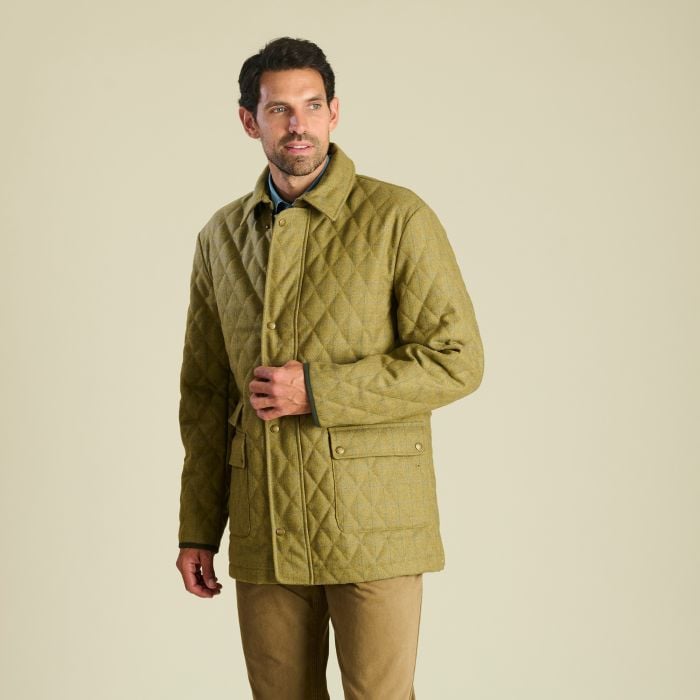 Men's House Check Tweed Paddock Jacket | Cordings US
